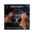 Logitech G923 Racing Wheel and Pedals, TRUEFORCE, Dual Clutch, LED RPM ...