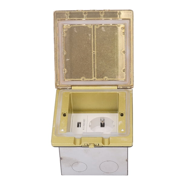Power Socket, EU Standard 250V Floor Outlet Hard Wearing Sealing For ...