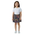 Cartoon Fireworks in Night Girls' Skirts A-Line Skirts with Under Dress ...