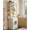 Over The Toilet Storage, 4-Tier Over Toilet Bathroom Organizer with ...