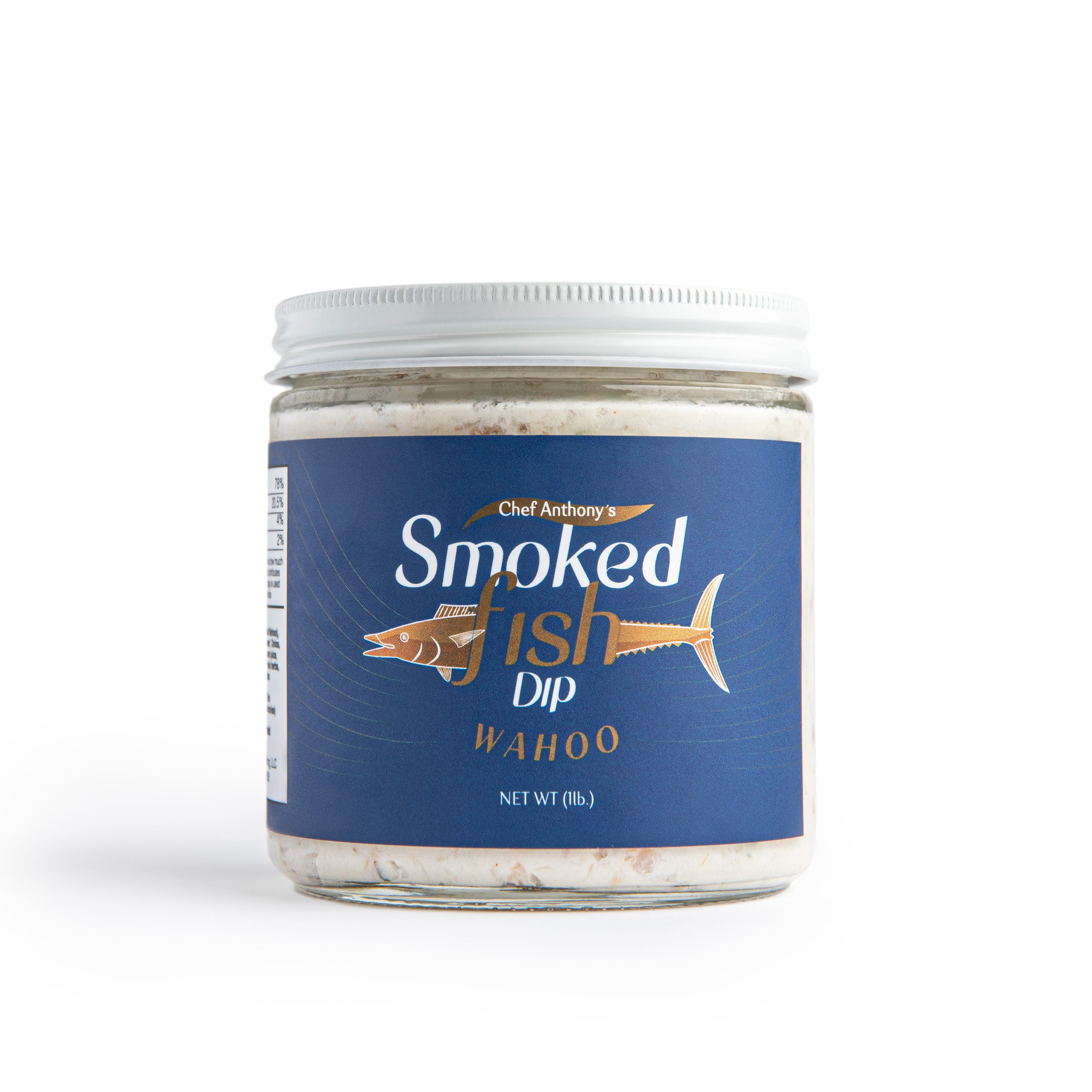 Chef Anthony’s Smoked Wahoo Fish Dip 1lb Jar - Walmart.com