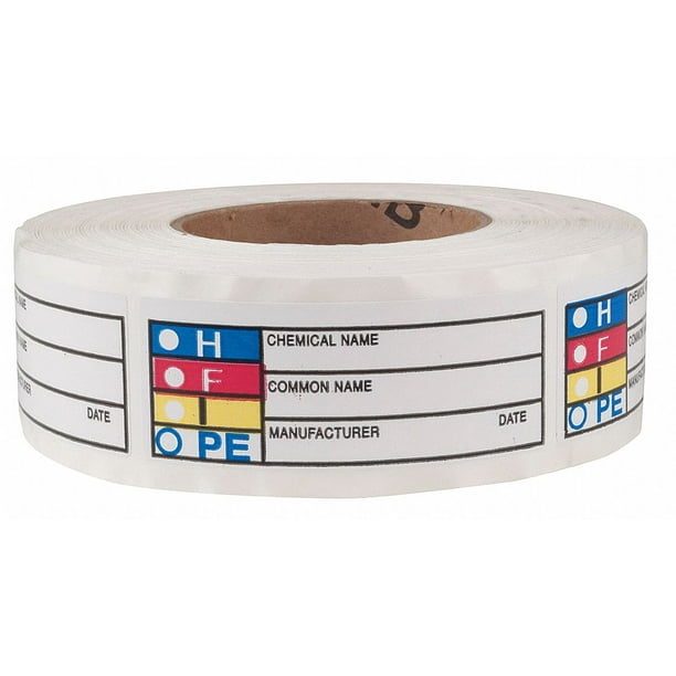 Harris HMIG Label,1-1/2 In. H,3-7/8 In.W,PK1000 LB131852 - Walmart.com