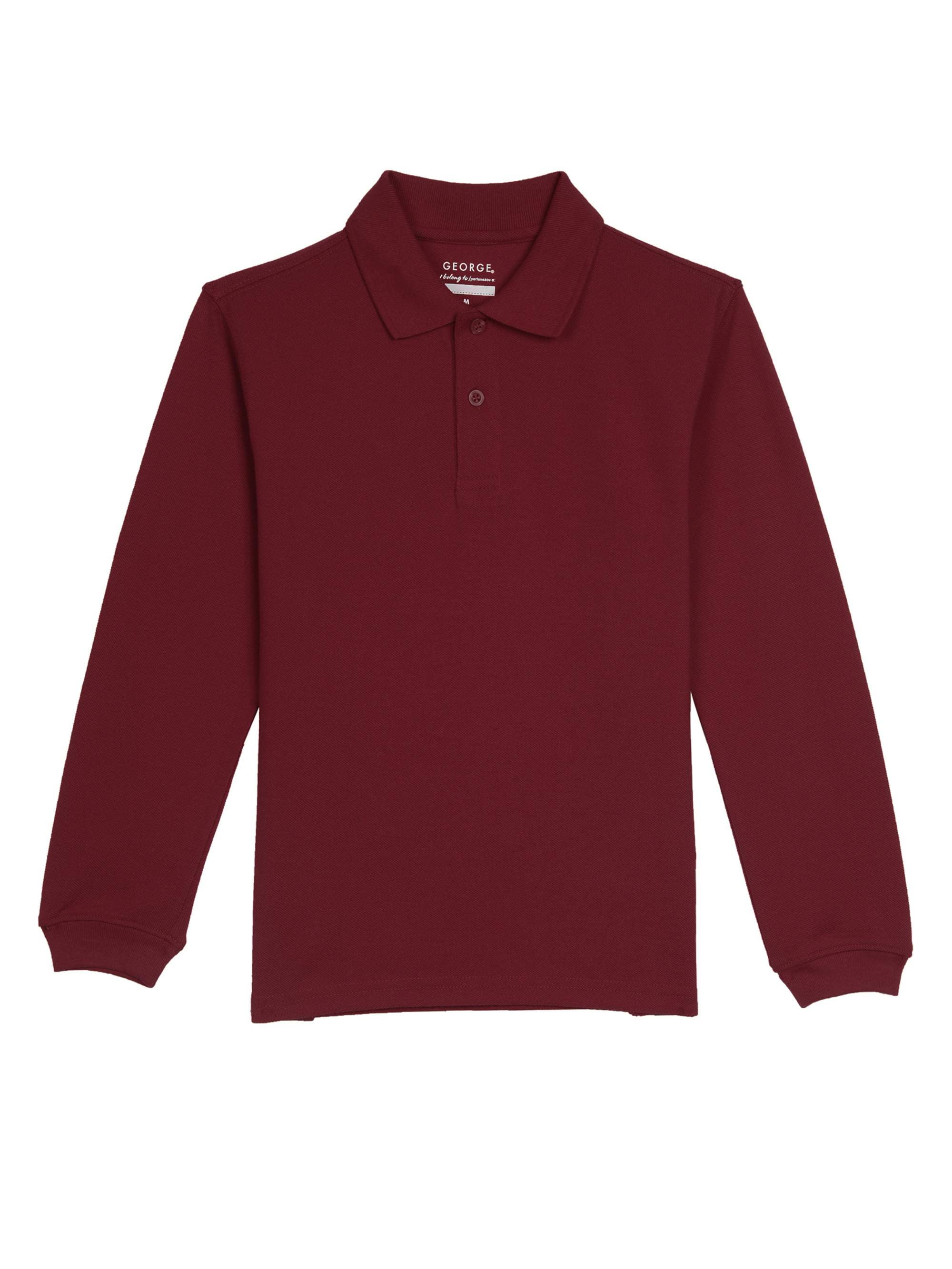 George Boys' School Uniforms, Long Sleev - Walmart.com
