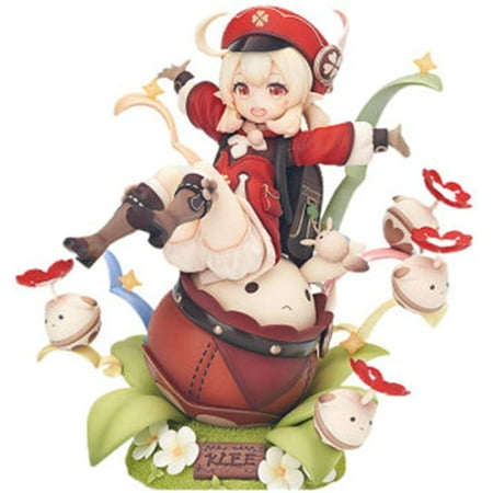 Game Genshin Impact Series Anime Figure Klee 1/7 PVC Toys Models ...
