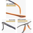 2 Pack Reading Glasses for Men, Sports Ultra-Light Blue Light Blocking ...