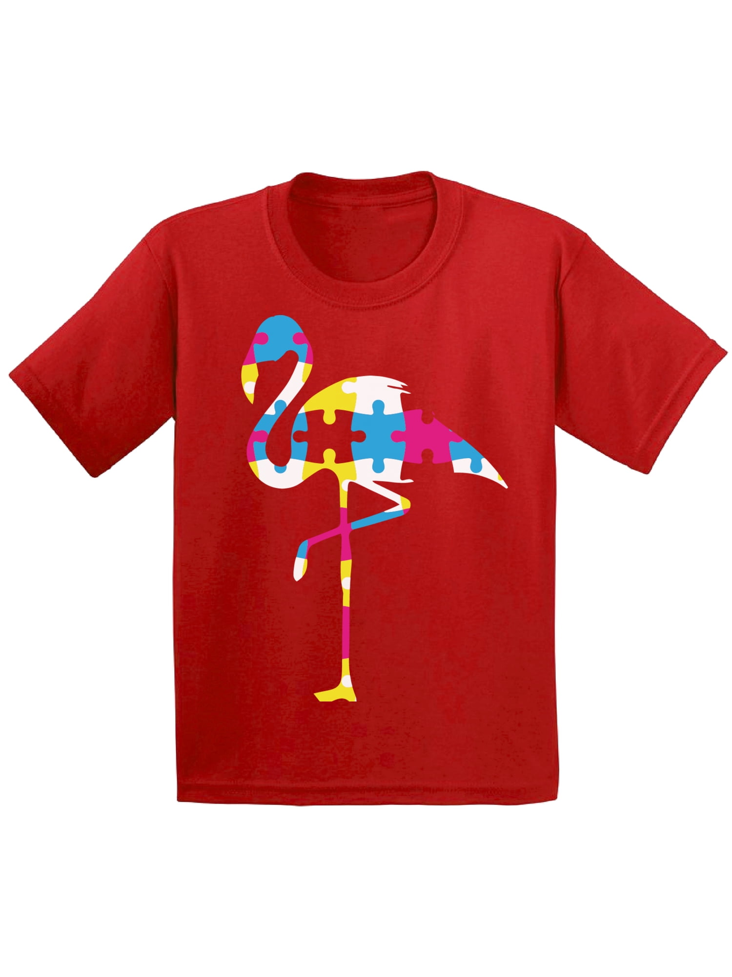 Awkward Styles Flamingo Puzzle Piece for Autism Awareness Autism ...