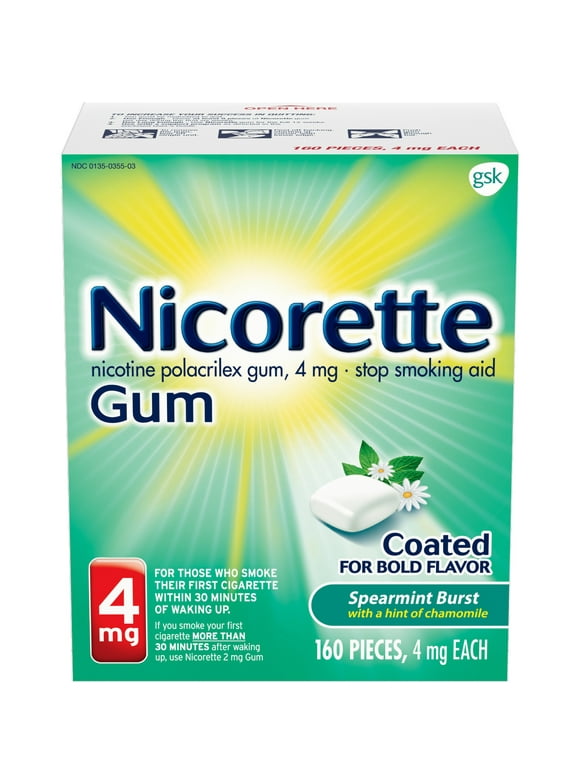 Nicotine Gum in Quit Smoking - Walmart.com