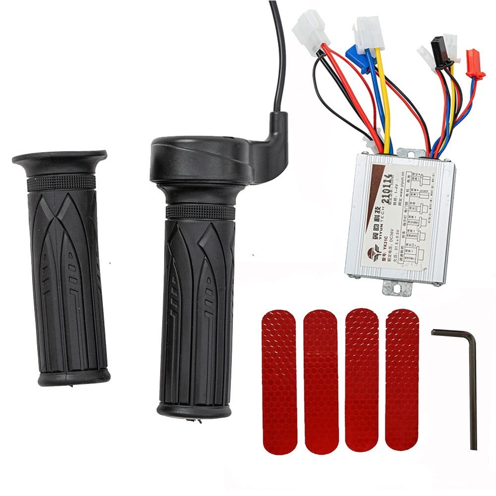 24/36/48V 500W Motor Brushed Controller & Throttle Grip for E-Scooter E ...
