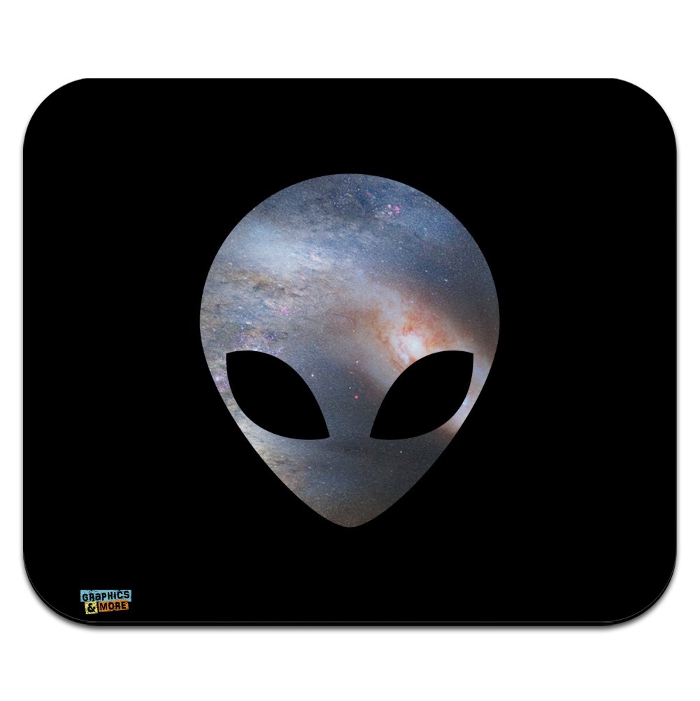Alien Head in Space Low Profile Thin Mouse Pad Mousepad - Walmart.com