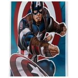 Captain America Embossed Metal Sign - Walmart.com
