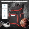 Basketball Backpack Bag with Ball Compartment Ventilated Shoe ...