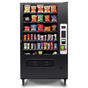 Refrigerated Snack and Drink Vending Machine with 60 Slots and Bill ...