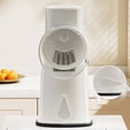 Amketima Hand Crank Vegetable Slicer 5 Interchangeable Blades Drum ...