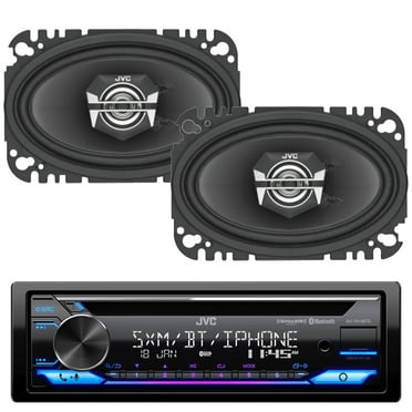 JVC In-Dash Double DIN USB/AUX Bluetooth AM/FM Stereo Digital Media ...