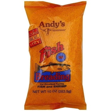 Andy's Seasoning Hot N Spicy Chicken Breading, 10 oz (Pack of 6 ...