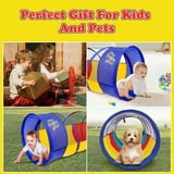 Kiddey Kids Play Tunnel - Multicolored, Indoor/Outdoor, 6' - Balls Not ...