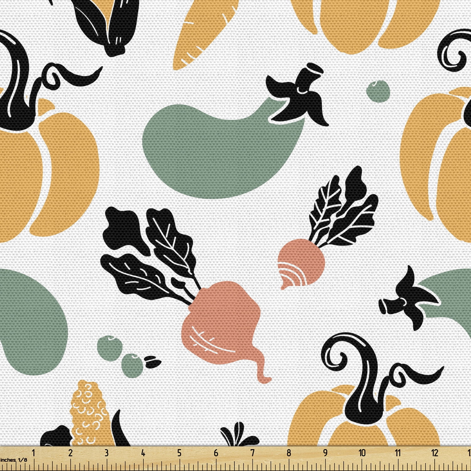 Garden Upholstery Fabric by the Yard, Organic Farm Harvest Products ...