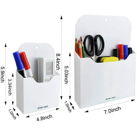 Magnetic File Holder - Magnetic Paper Holder, Pocket Organizer Office ...