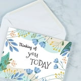 Current Thinking of You Note Cards - Set of 10, Blank Inside 4 ¼ x 5 ½ ...
