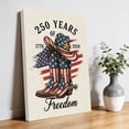 250 Years of Freedom Canvas Wall Art for Living Room, Independence Day ...