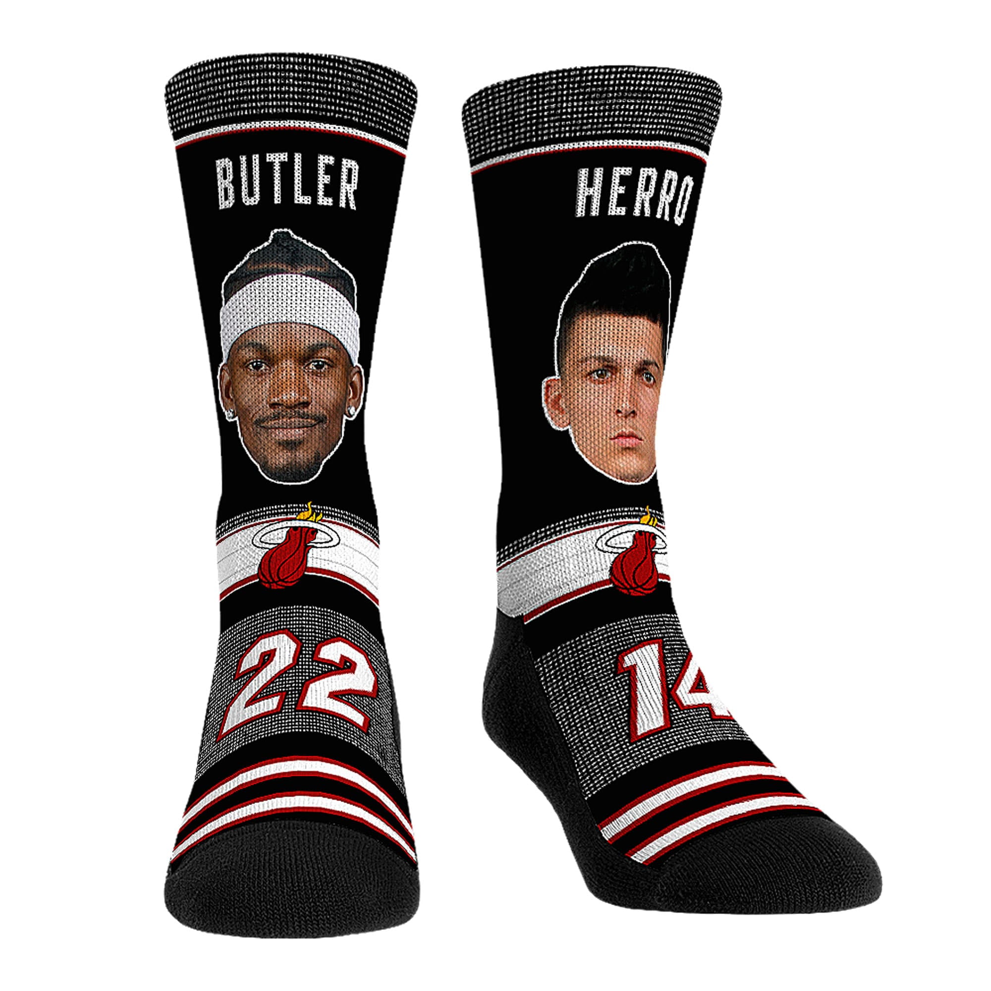 Rock Em Socks Jimmy Butler e Tyler Herro Miami Heat Teammates Player