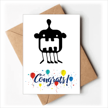 Universe Alien Monster Alien Creature Wedding Cards Congratulations ...