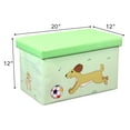 Otto & Ben 20 Inch Toy Storage Chest Organizer, Dog and Ball - Walmart.com