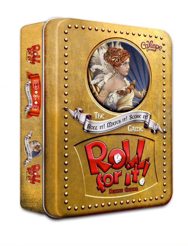 Roll For It Deluxe Edition Classic Dice Game By Calliope Games