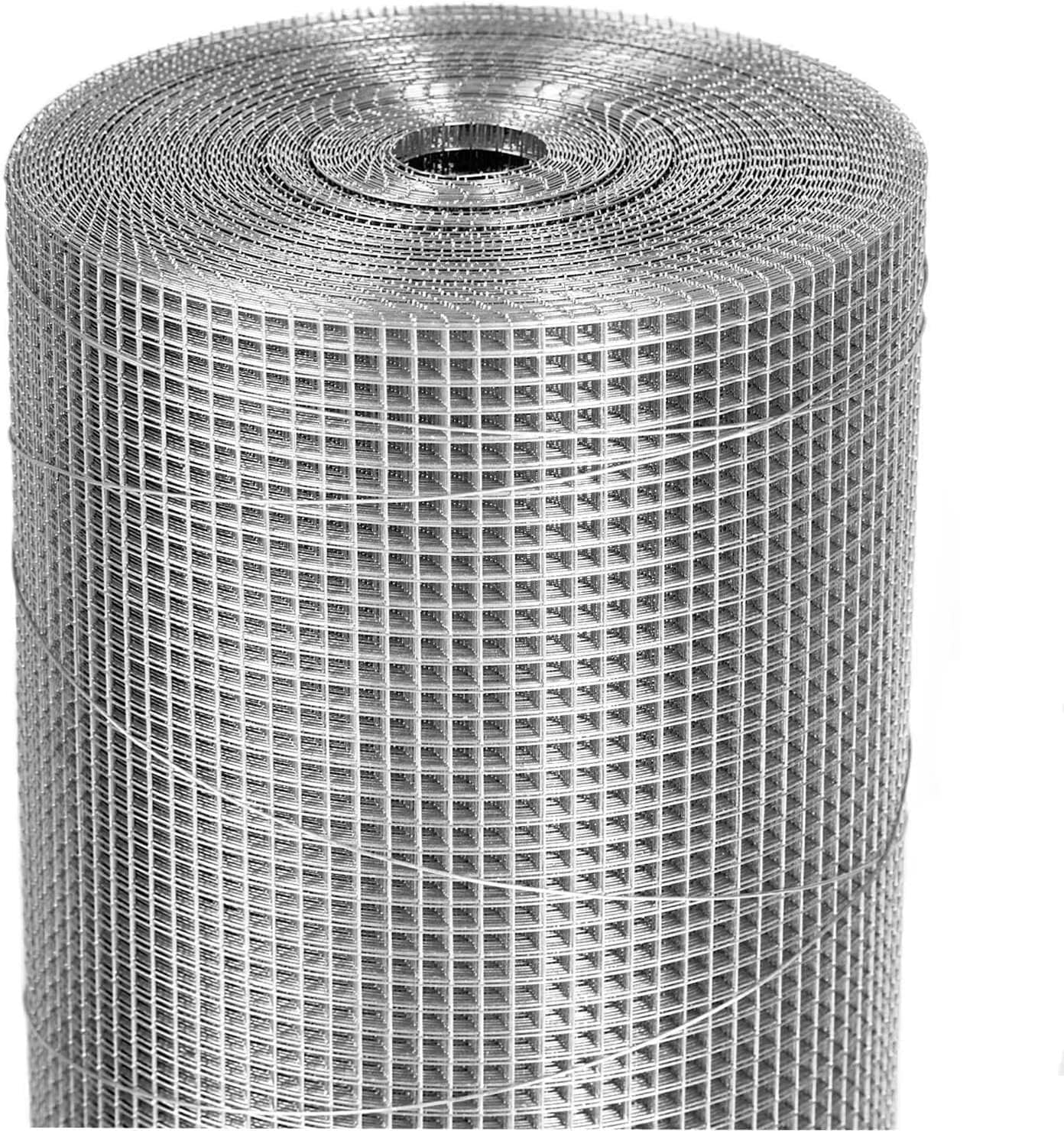 Galvanized Garden Craft Hardware Cloth 19 Gauge, 1/2in, 48in×100ft ...