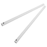 OUNONA 2 Pcs Ceiling Fan Rod Extension Replacement Extenders White ...