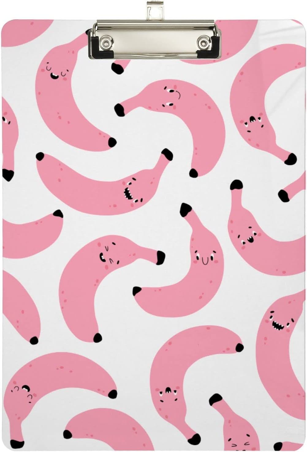 FMSHPON Pink Banana Clipboard Hardboard Wood Nursing Clip Board and ...