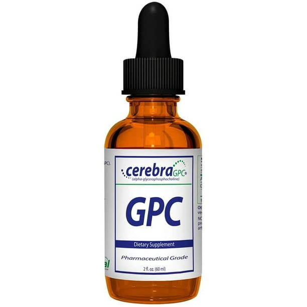 Nutrasal Cerebra GPC Liquid - 2 Fl. Oz. 60mL - Walmart.com