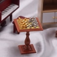 1/12 Scale Tiny Chess Set For Model Enthusiasts Metal Construction ...