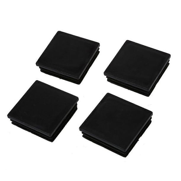 Plastic Square Tubing Tube Insert Blanking End Caps 50mm 2 inch 4 Pcs ...