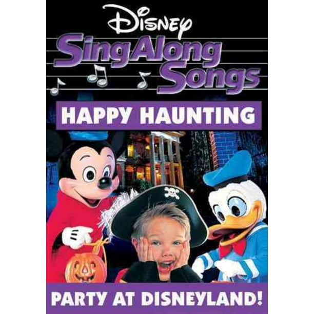 Disney's Sing Along Songs - Happy Haunting: Party at Disneyland DVD ...