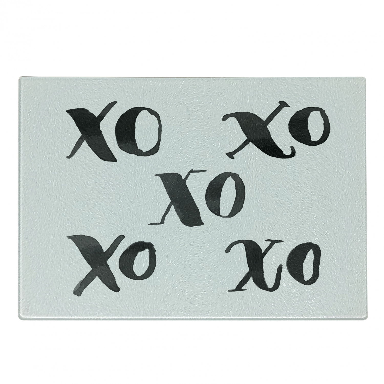 Xo Cutting Board, Hugs and Kisses Letters Written Classic Old Fashioned ...