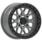 Valor V07 Beadlock 15" Wheels Graphite 33" Desert Race Tires Polaris ...