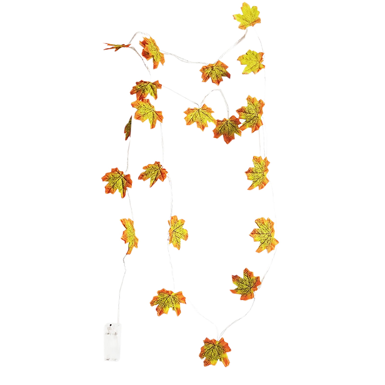 VerPetridure 3M Simulation Led Maple Leaf Light String Glowing Rattan ...