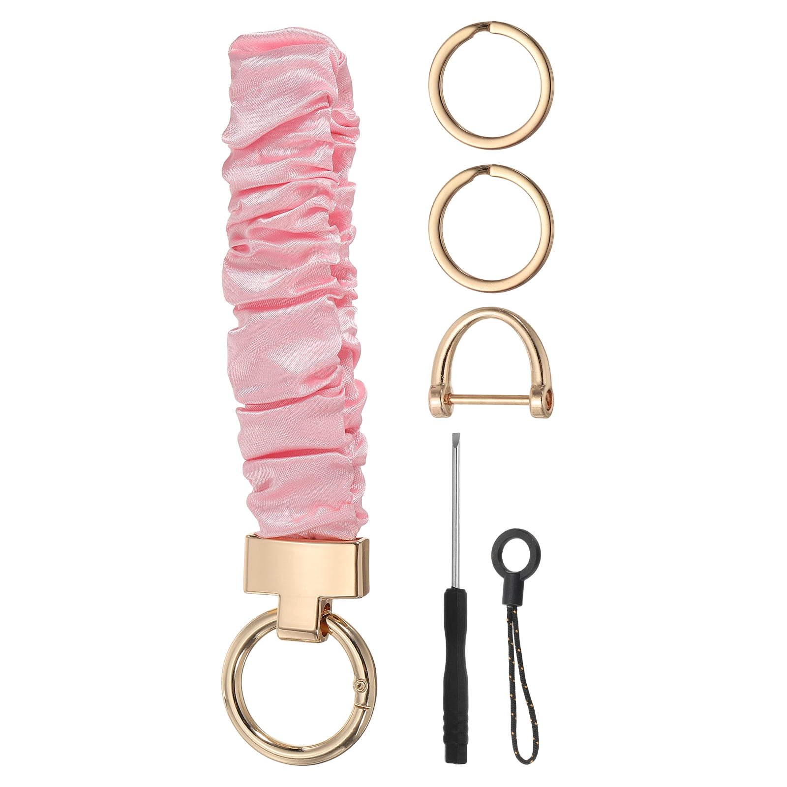 Click here for Uxcell Scrunchie Keychain Wristlet  Cute Lanyard W... prices