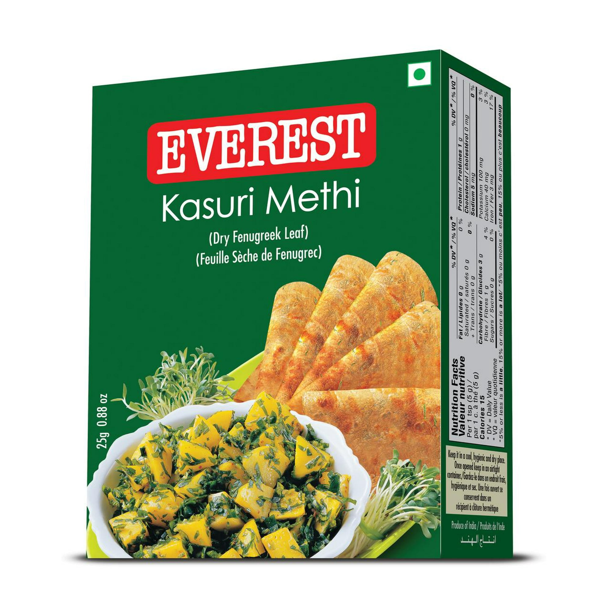Click here for Everest Kasuri Methi  25g 25g prices