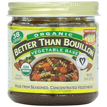 Better Than Bouillon Organic Reduced Sodium Seasoned Vegetable Base, 16 ...