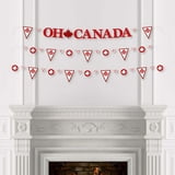 Big Dot of Happiness Canada Day - Canada Party Letter Banner Decoration ...