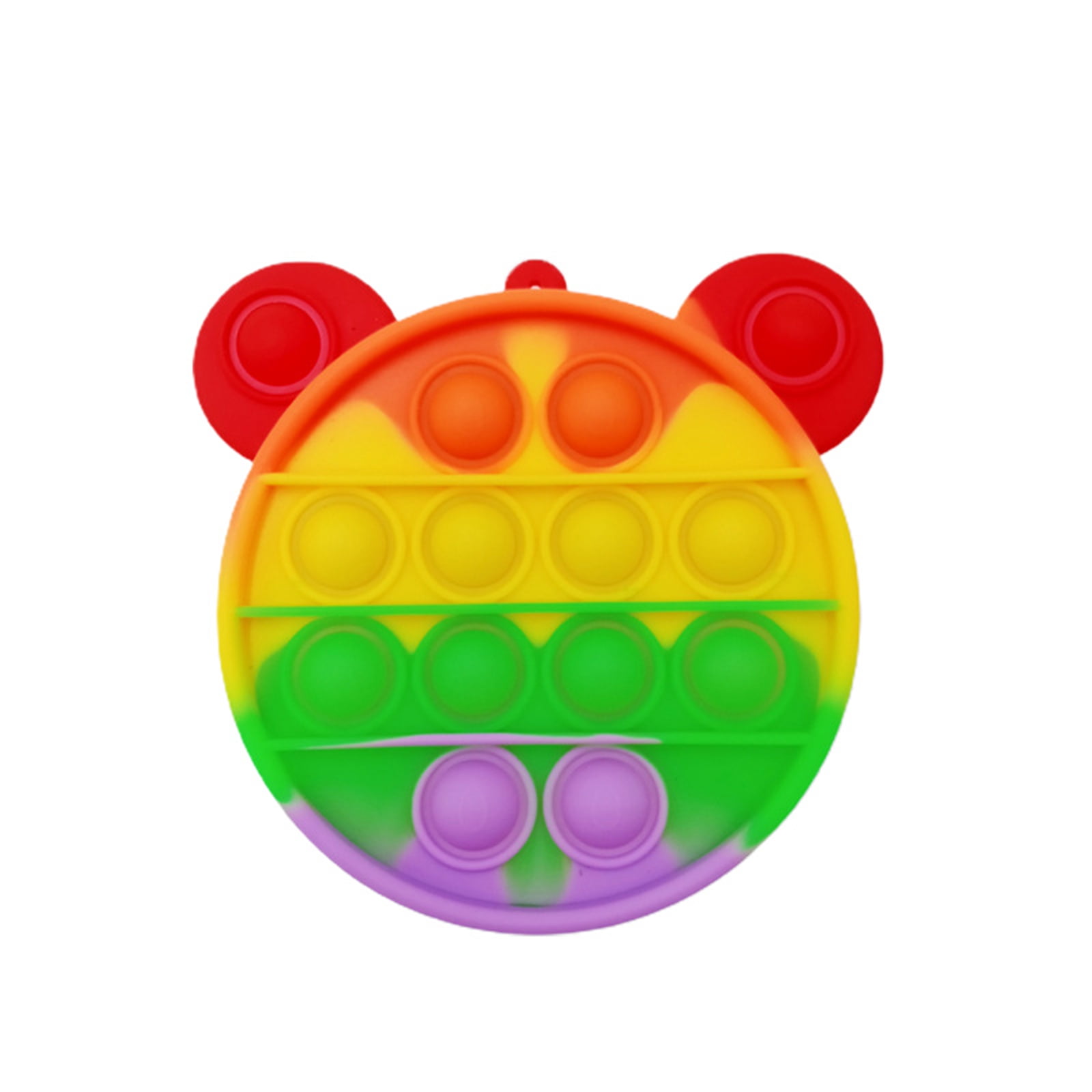 Push Bubble Handbag Pop Women Tote Bag Silicone Pressure Relieving ...