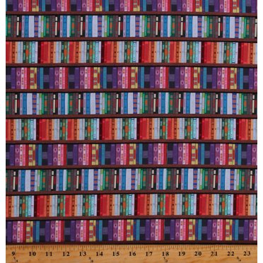 Cotton Library Books Covers Authentic Antique-look Classics Fairytales ...