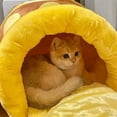 Honey Pot Pet Plush Bed & Cat Cave - Kitten Indoor Supplies - Kitty ...