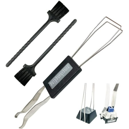 Keycap Puller with 2 Pcs Keyboard Brush, Computer Cleanning Kit for ...