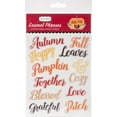 Hello Fall Adhesive Enamel Words & Phrases- - Walmart.com