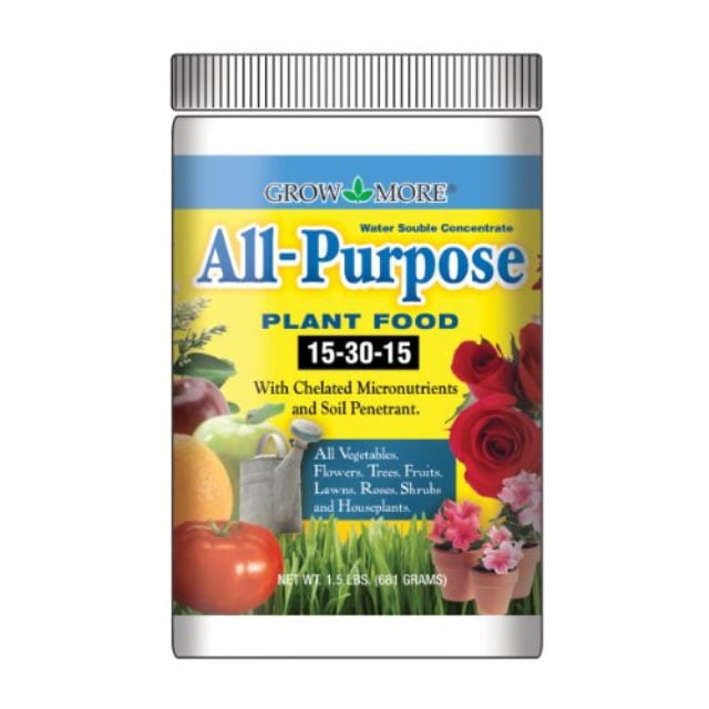 Grow More Super Bloomer Water Soluble Fertilizer Concentrate 15-30-15 ...