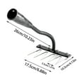 Carbon Steel Garden Weeding Rake Garden Rakes Metal Heavy Duty Iron