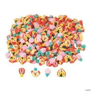 Mini Eraser Assortment (500Pc) - Stationery - 500 Pieces - Walmart.com